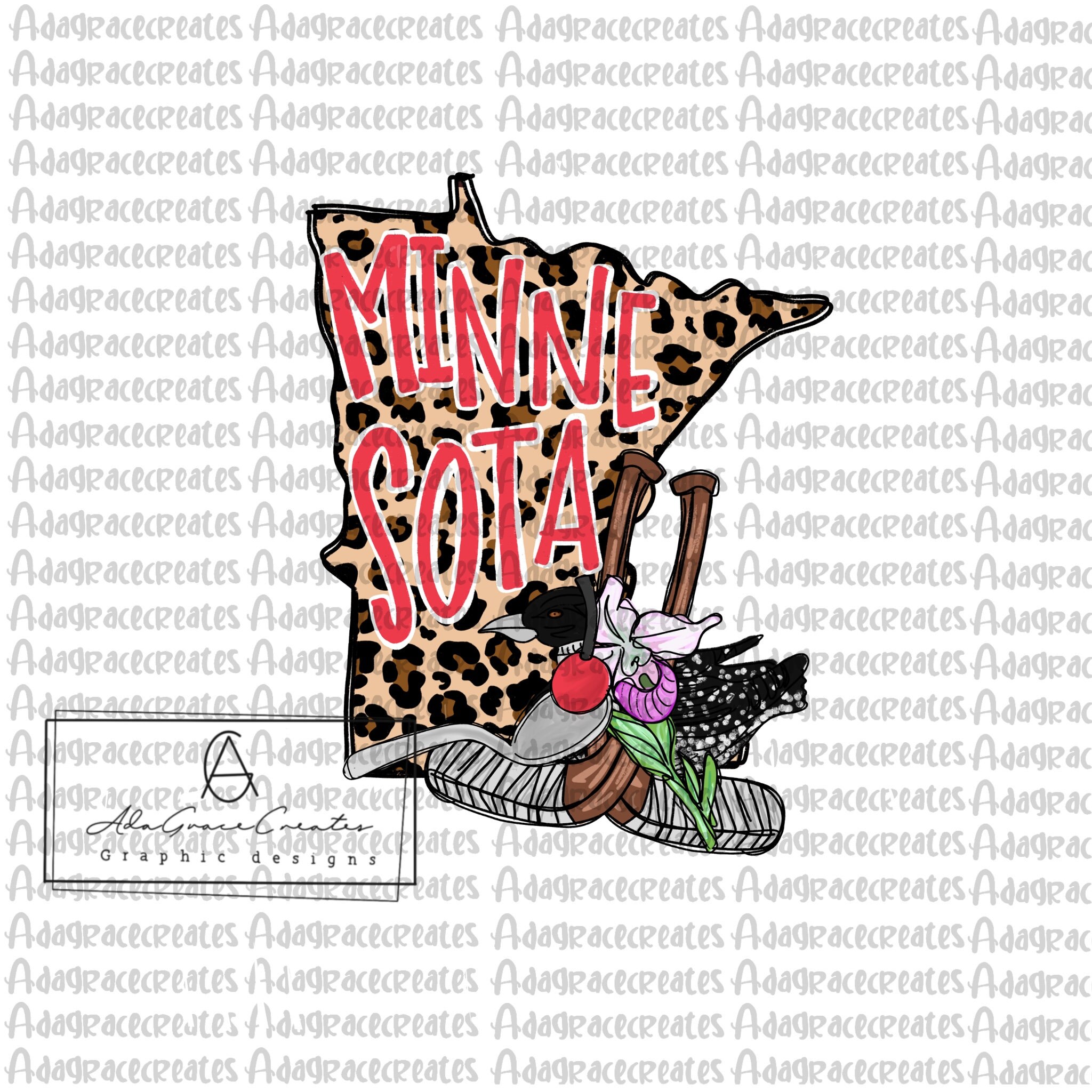 Minnesota State Minnesota Hand Drawn Png Minnesota Clipart - Etsy