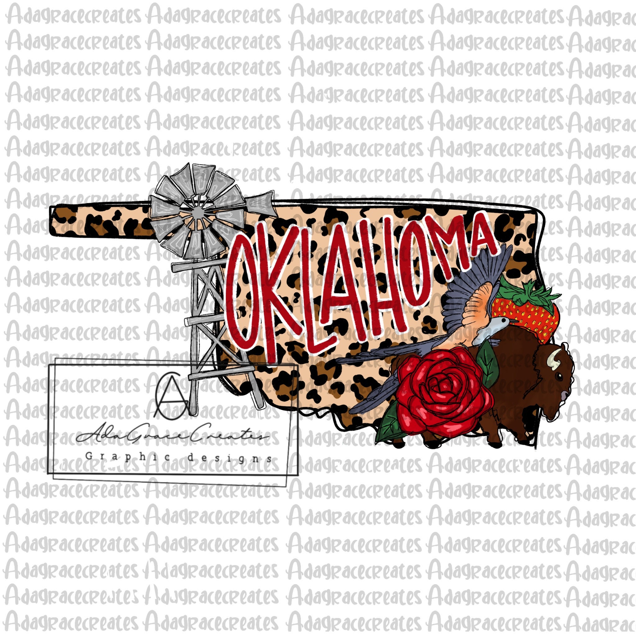 Oklahoma State Hand Drawn Png Oklahoma Clipart Oklahoma - Etsy