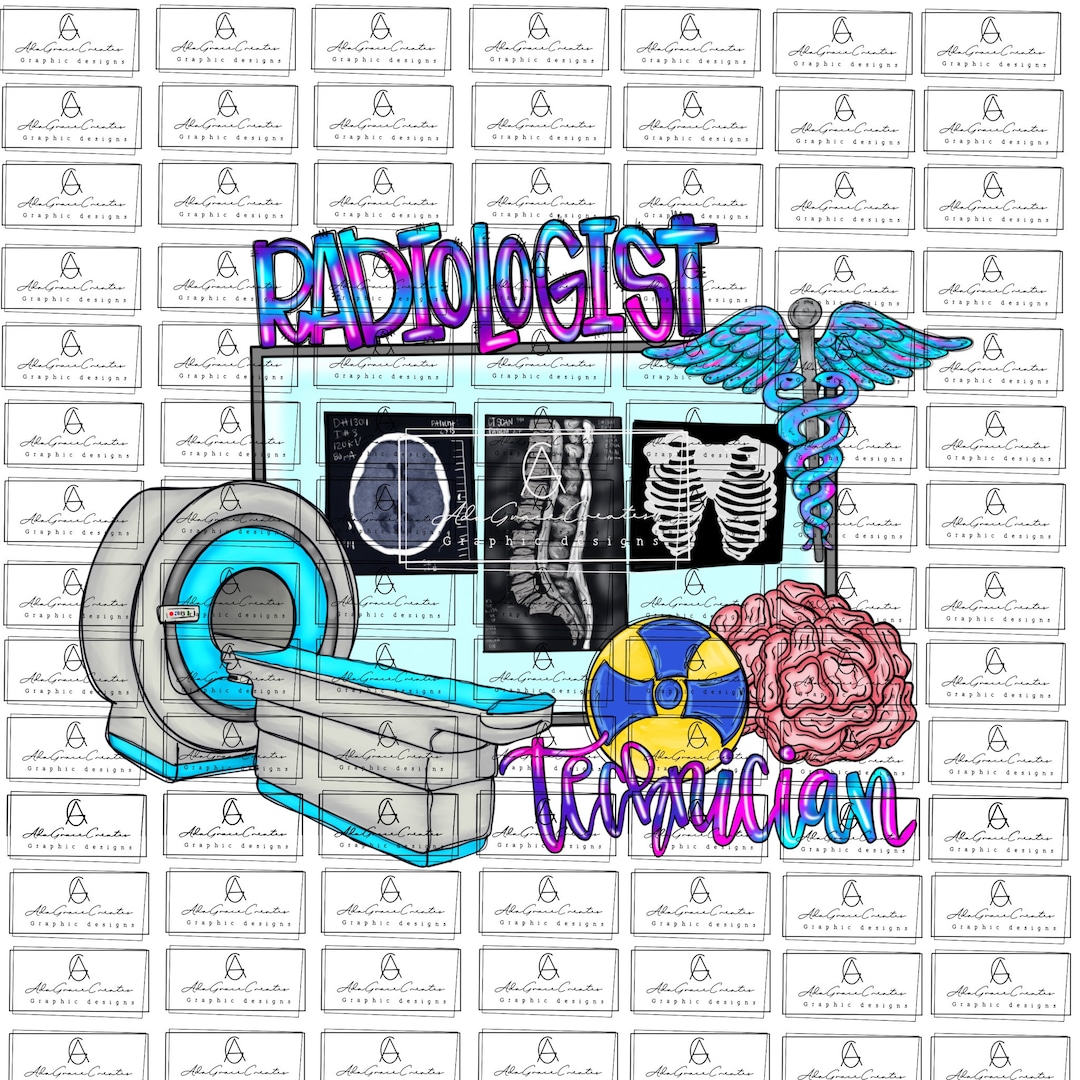 Cute Radiologist Technician Png, Digital Download Ct Tech, Mri Tech ...