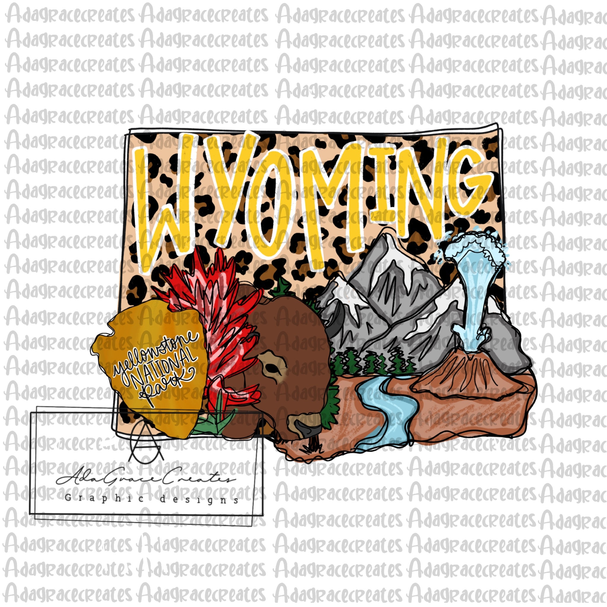 Wyoming State Png , Wyoming Drawn Png, Wyoming Clipart, Wyoming ...