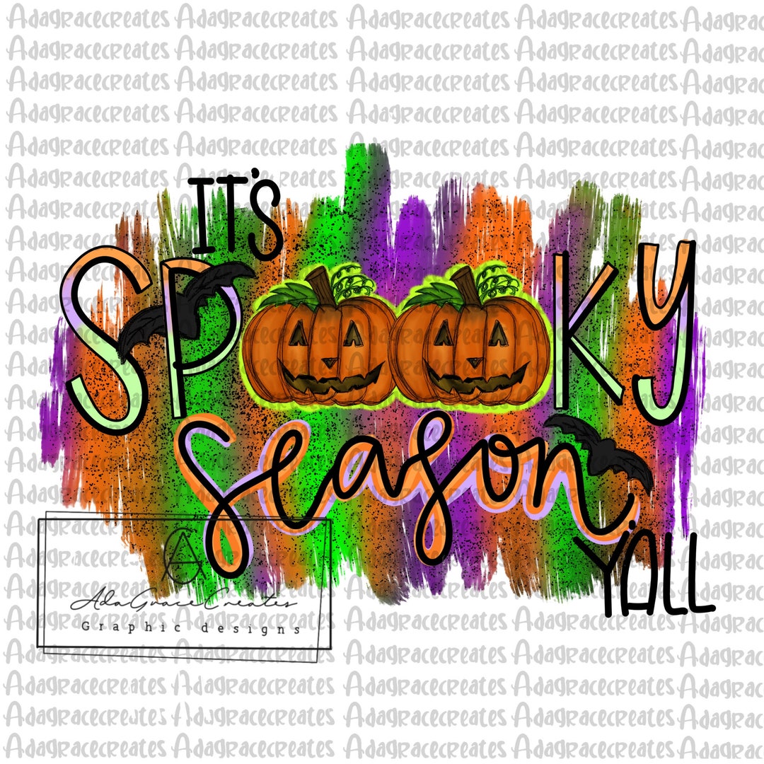 Its Spooky Season Yall, Halloween Png, Fall Png, Pumpkin Png, Halloween ...