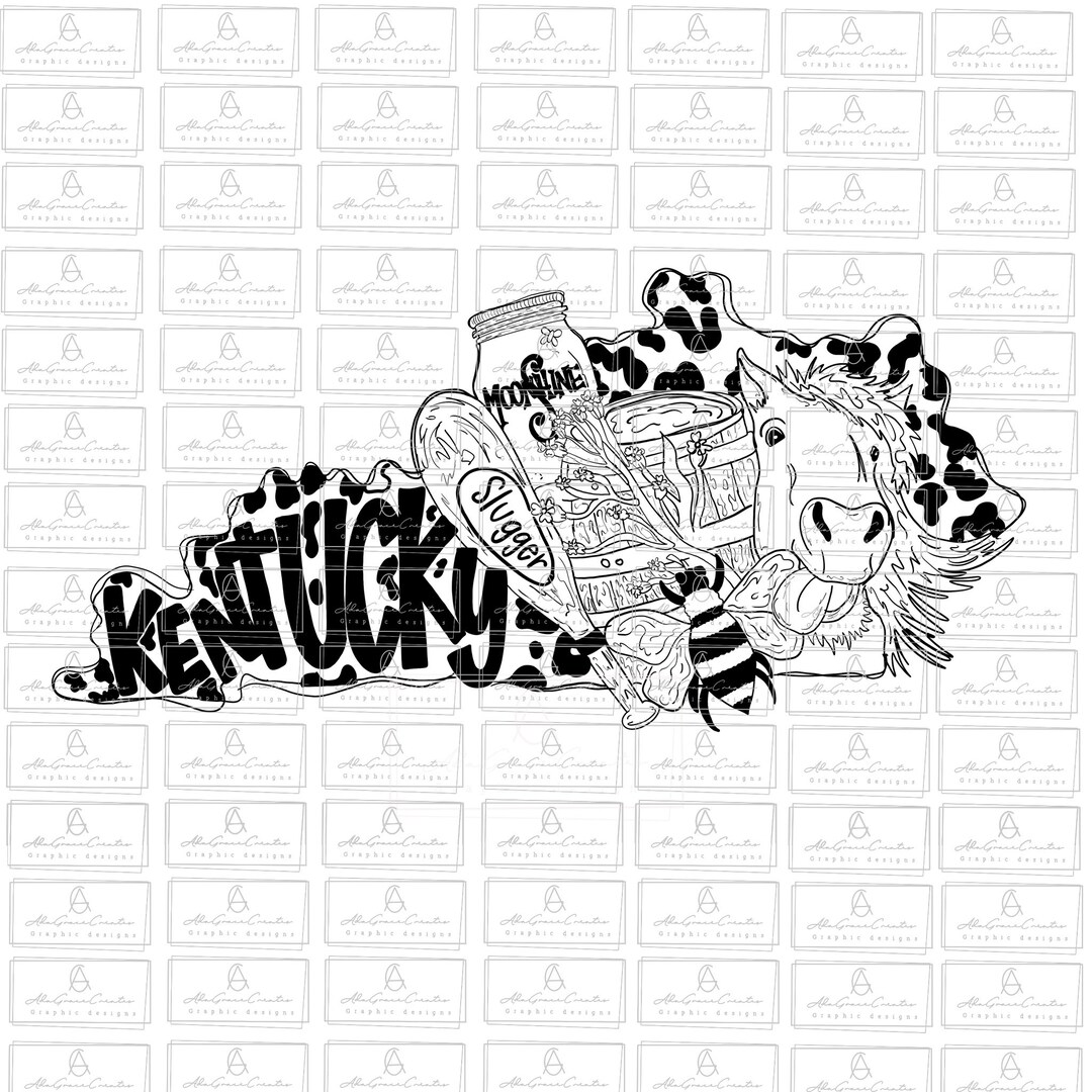Kentucky State Single Color Png, Hand Drawn Png, Kentucky Clipart ...