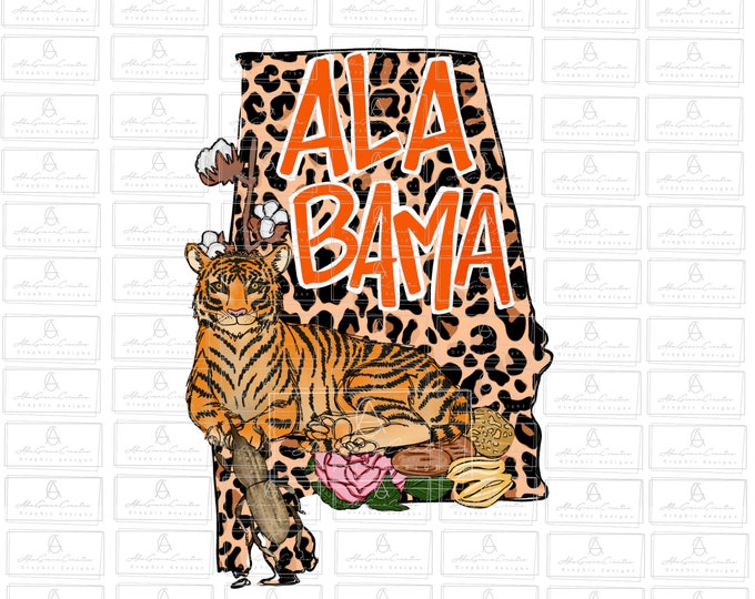Alabama State, Hand Drawn Png, Bama Clipart, Bama Sublimation Design ...