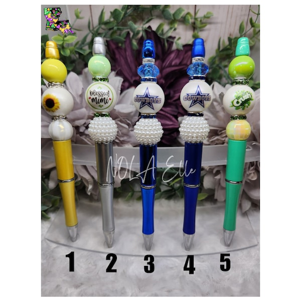 Dallas Cowboys Custom Pens - Etsy