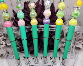 Pretty Pen Green & Pink Collection - Etsy