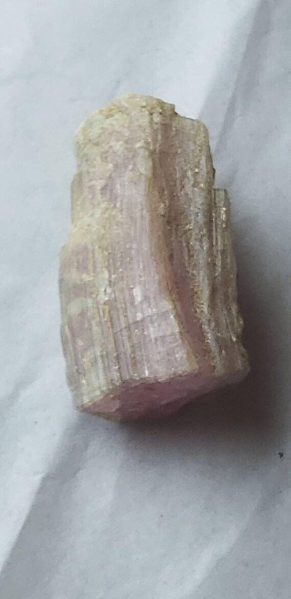 Turmalina rosa / Cristal de turmalina rosa cruda / Cristal de | Etsy