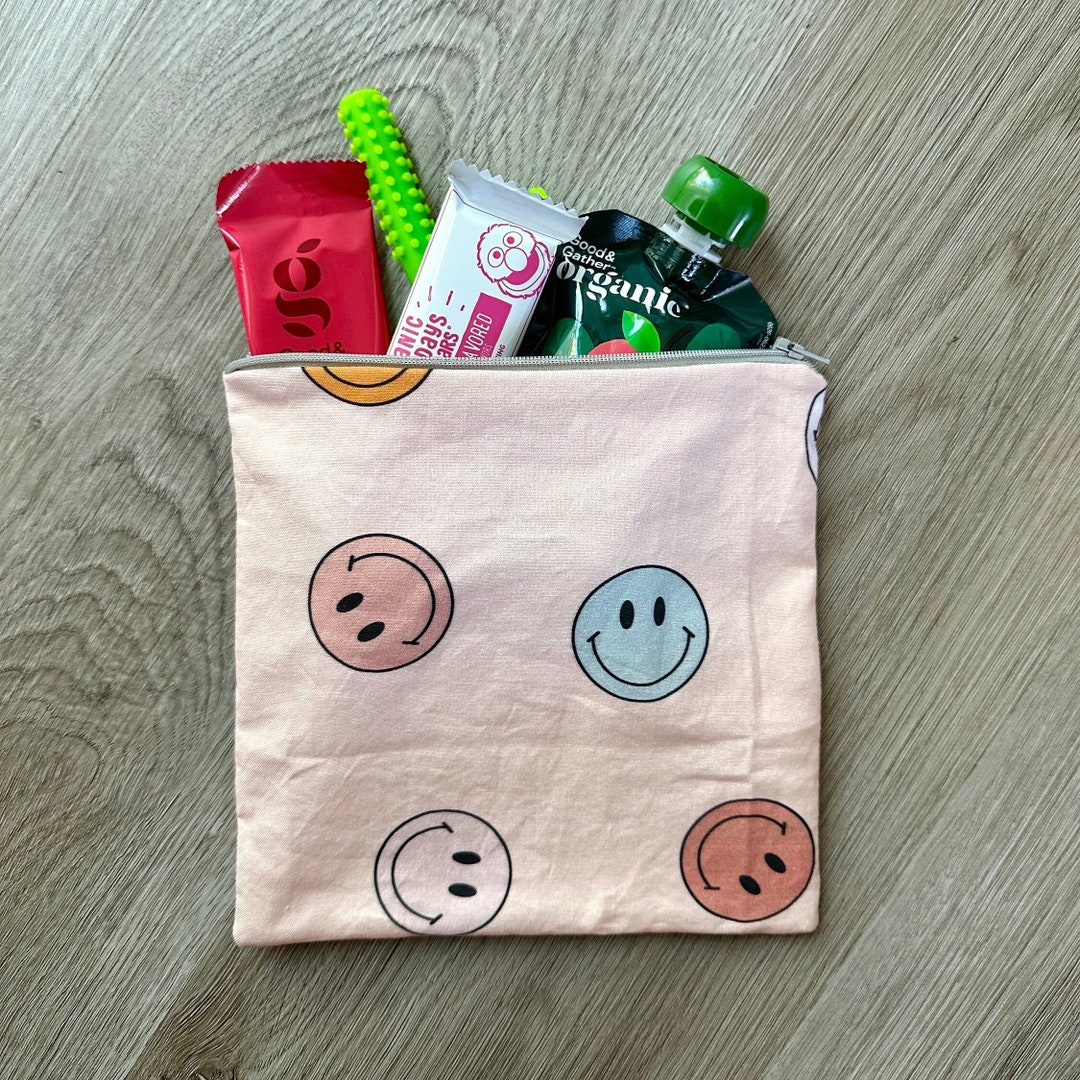 Smiley Face Zipper Bag Autism Acceptance Month, Autism Awareness ...