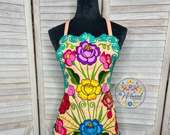 Personalized Apron Mandil Tradicional Mexicano Traditional - Etsy