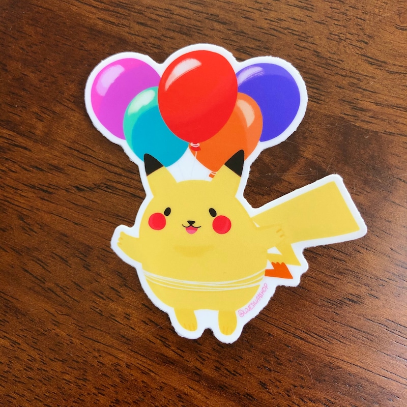 Pikachu Balloon - Etsy