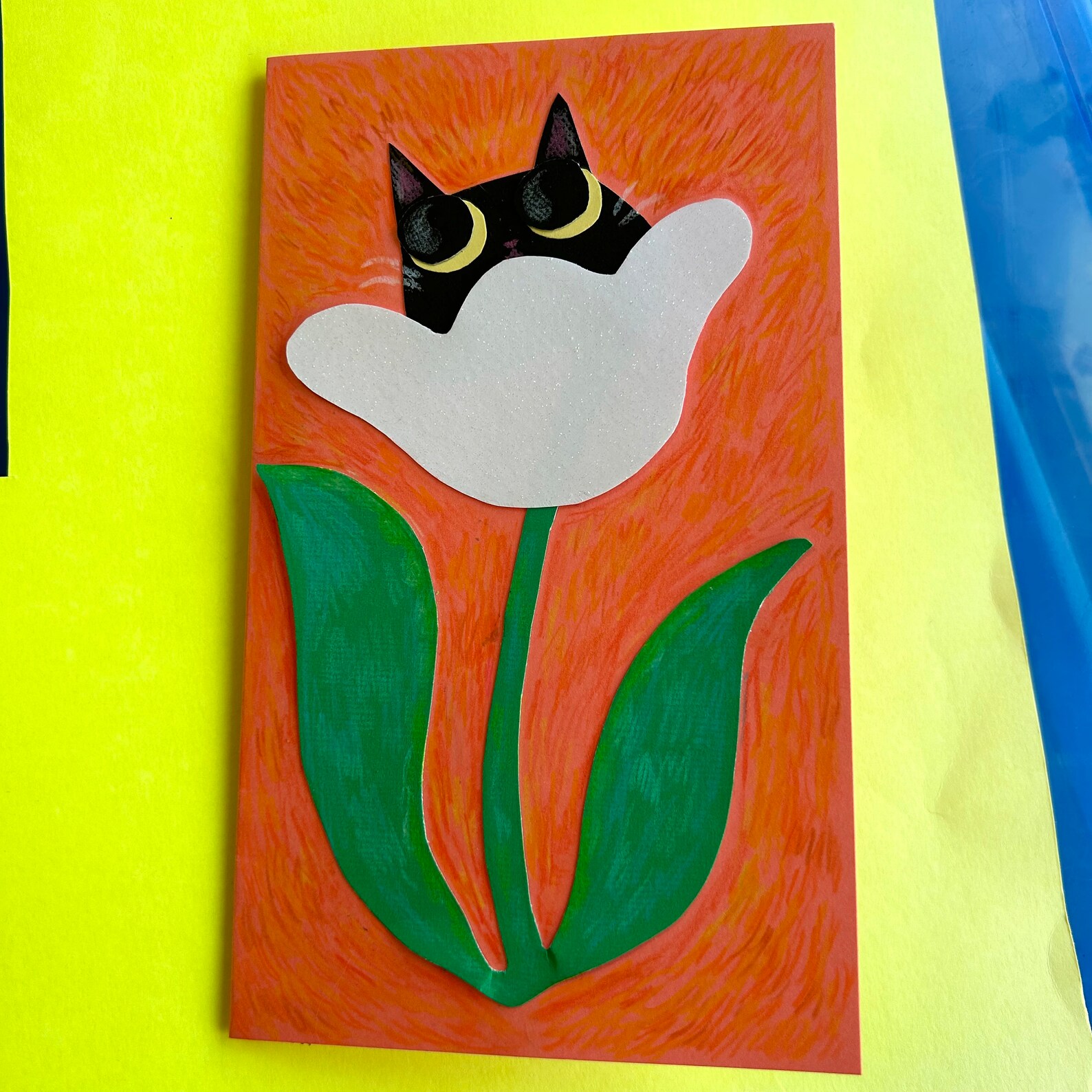 Custom Paper Craft Art Card for Birthdays, Anniversaries, Holidays - Etsy