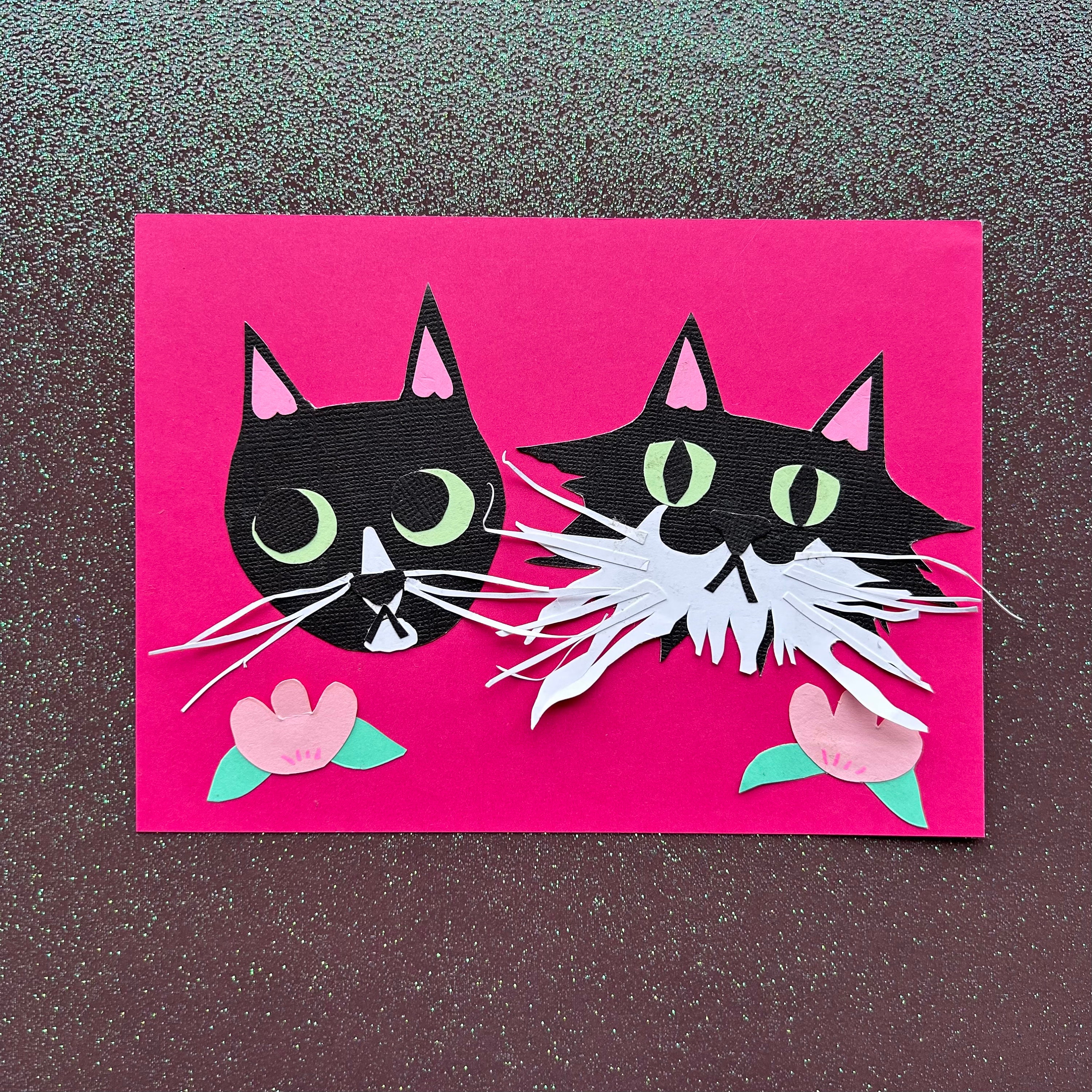 Custom Paper Craft Art Card for Birthdays, Anniversaries, Holidays - Etsy