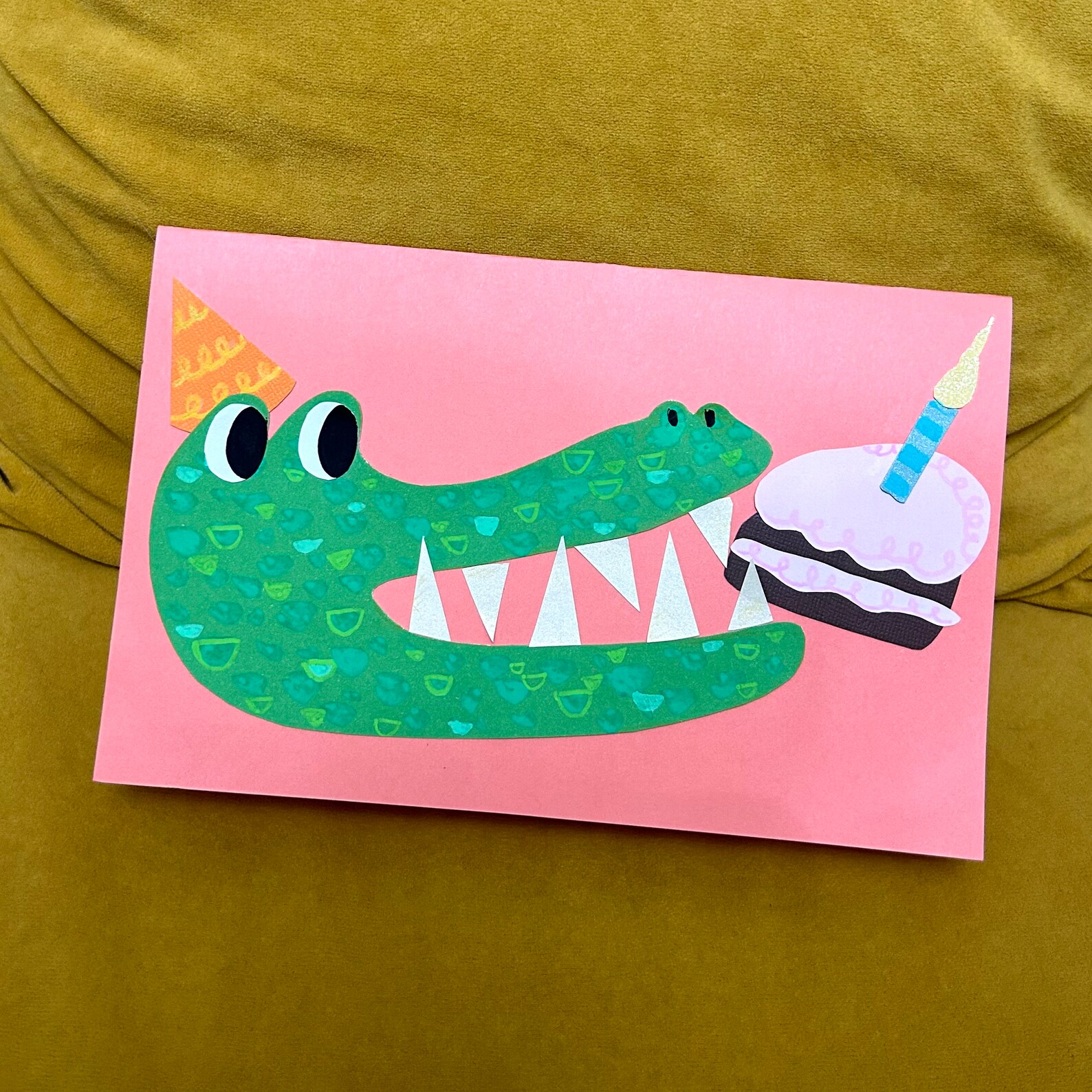 Custom Paper Craft Art Card for Birthdays, Anniversaries, Holidays - Etsy