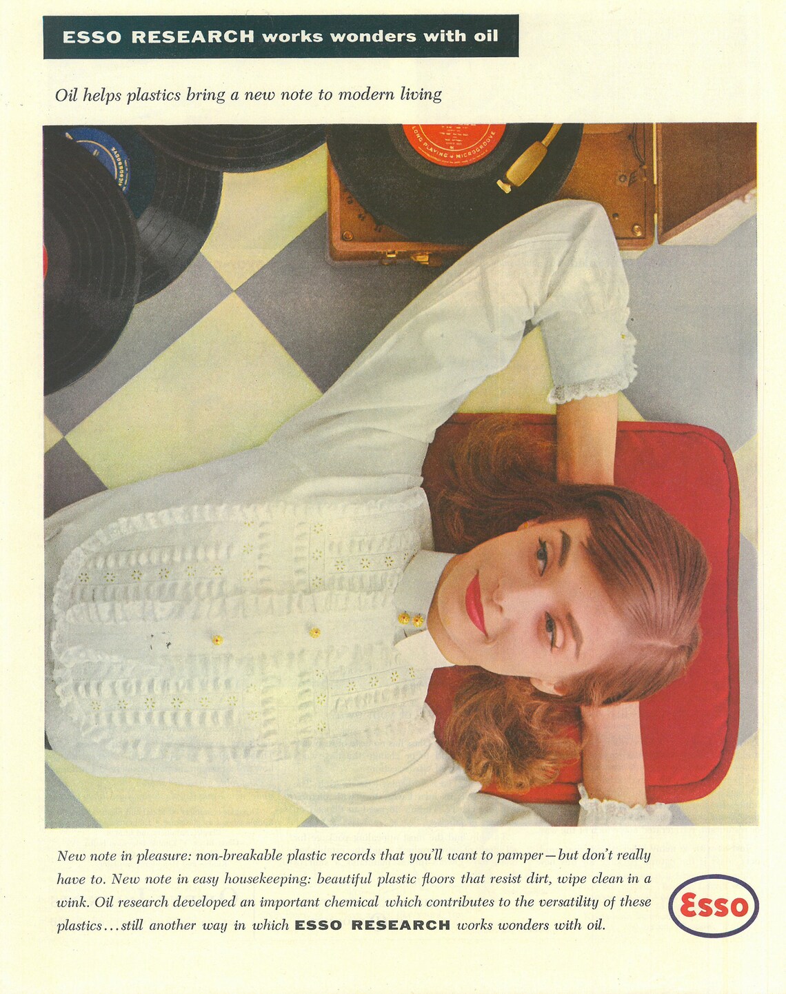 ESSO Magazine Advertisment 1956: Digital Download - Etsy