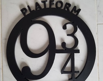 Platform 9 3/4 Sticker - Etsy