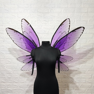 Purple Violet Fairy Wings for Adult Large Fairy Wings Wings - Etsy