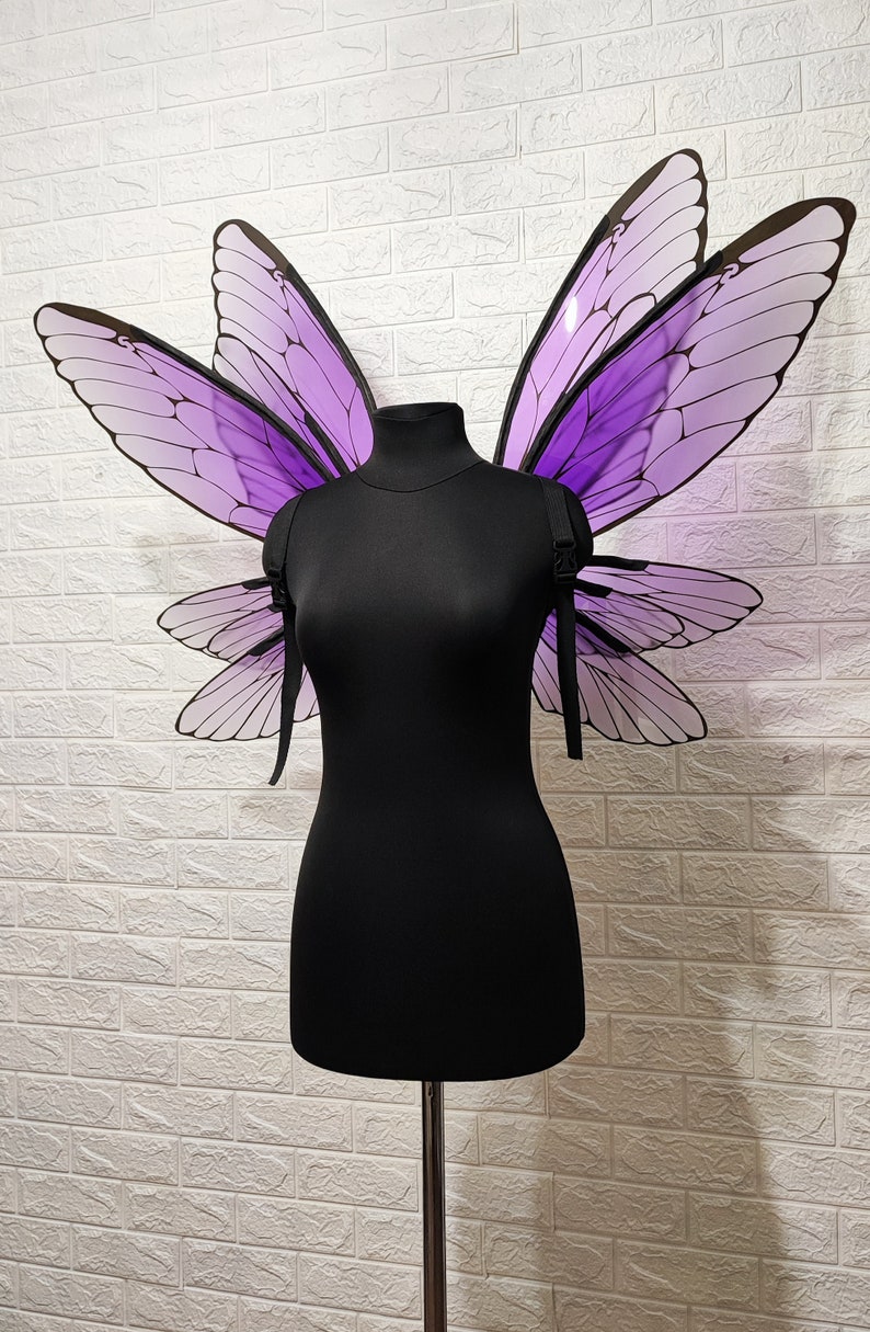 Purple Violet Fairy Wings for Adult Large Fairy Wings Wings - Etsy