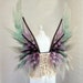 Purple Turquoise Fairy Wings, Angel Fairy Wings, Flower Fairy Wings ...