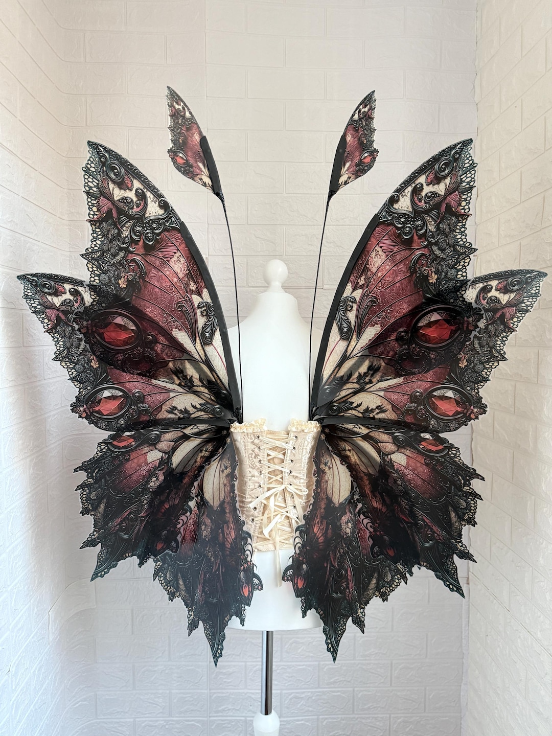 Gothic Fairy Wings, Butterfly Wings, Dark Fairy Wings, Fantasy Wings ...