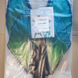 Blue Fairy Wings, Fairy Wings for Cosplay, Large Plastic Wings, Forest ...