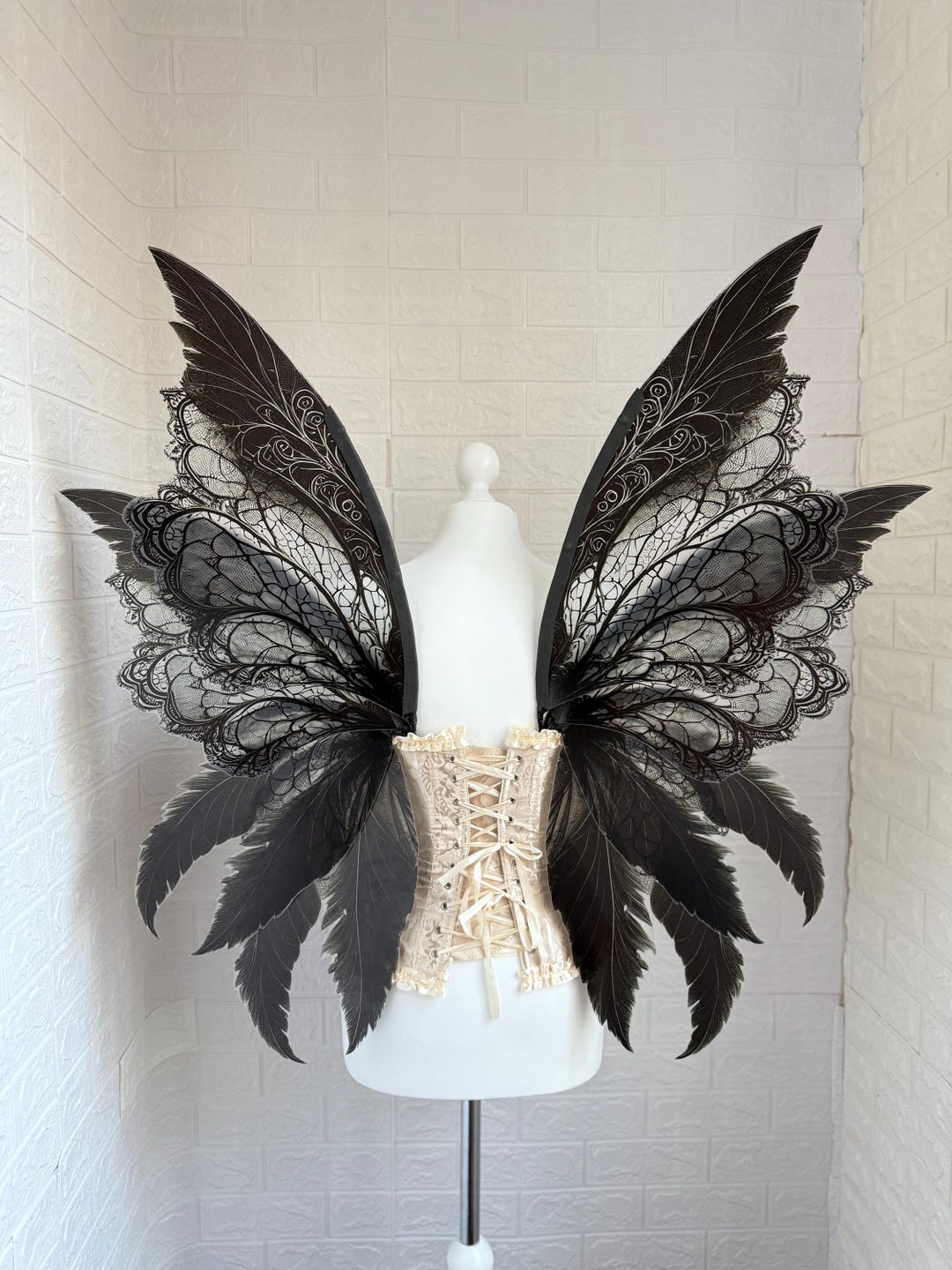Fantasy Wings, Black Lace Wings, Fairies of Darkness, Gothic Wings ...