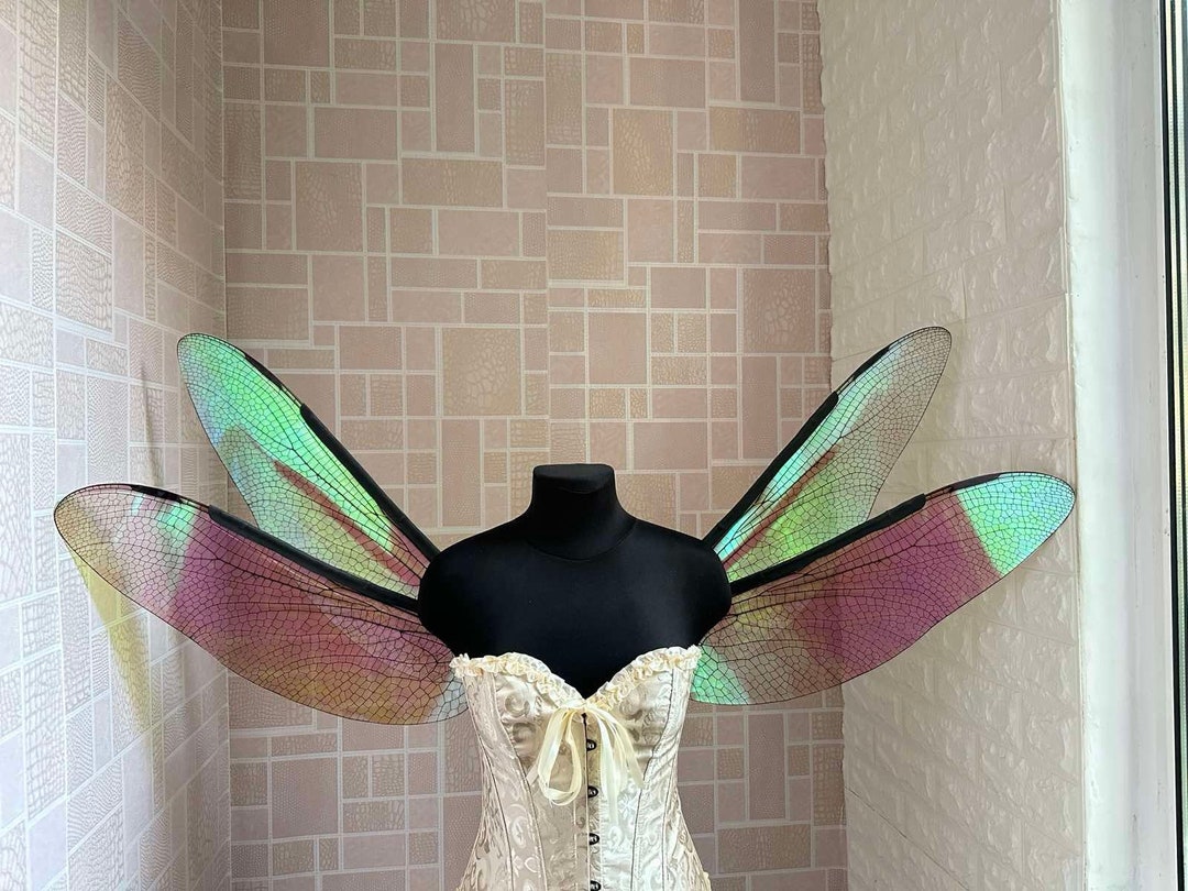 Iridescent Dragonfly Wings Wings Photo Prop Fairy Dragonfly - Etsy