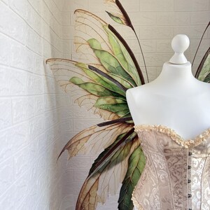 Forest Leaf Fairy Wings “sylvara” | Woodland Wings for Cosplay, LARP ...