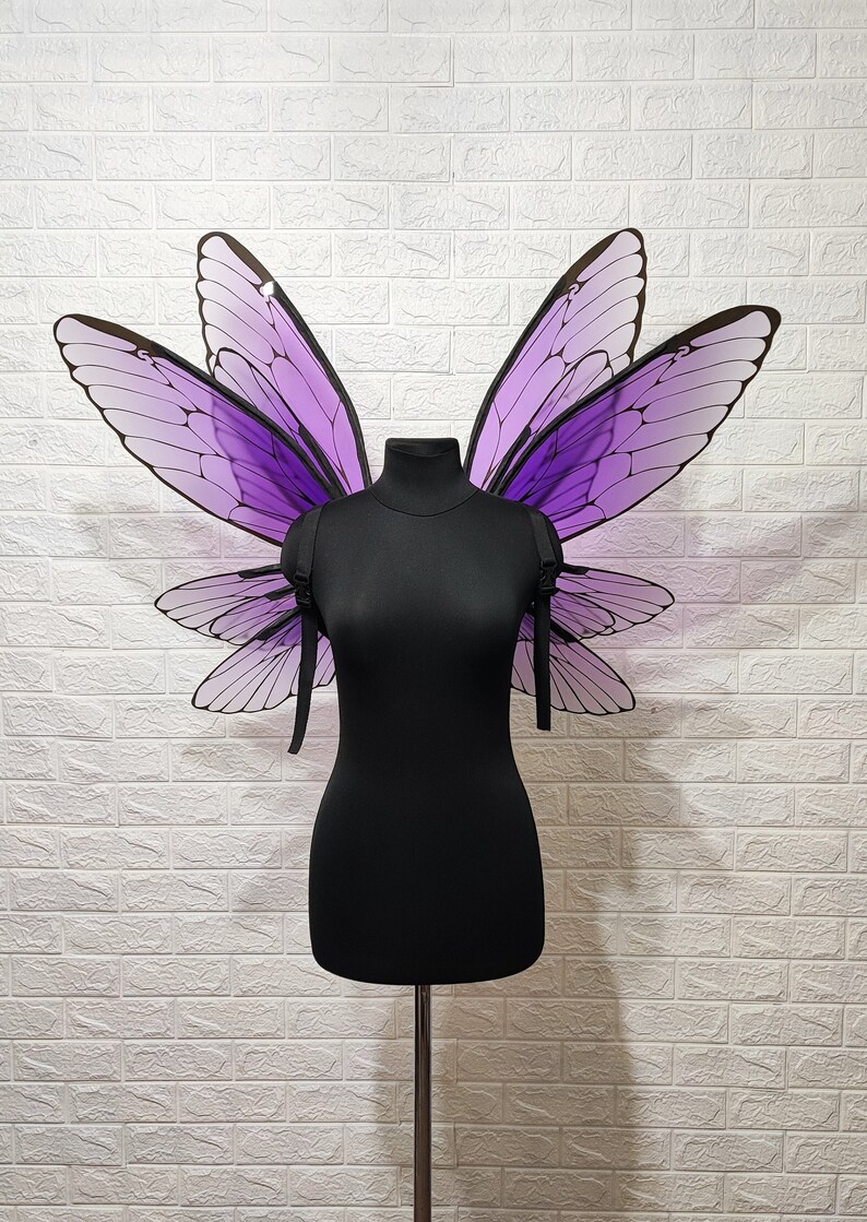 Purple Violet Fairy Wings for Adult Large Fairy Wings Wings - Etsy