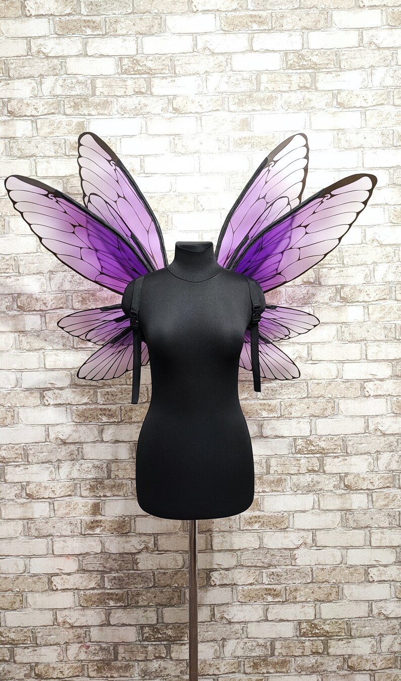 Purple Violet Fairy Wings for Adult Large Fairy Wings Wings - Etsy