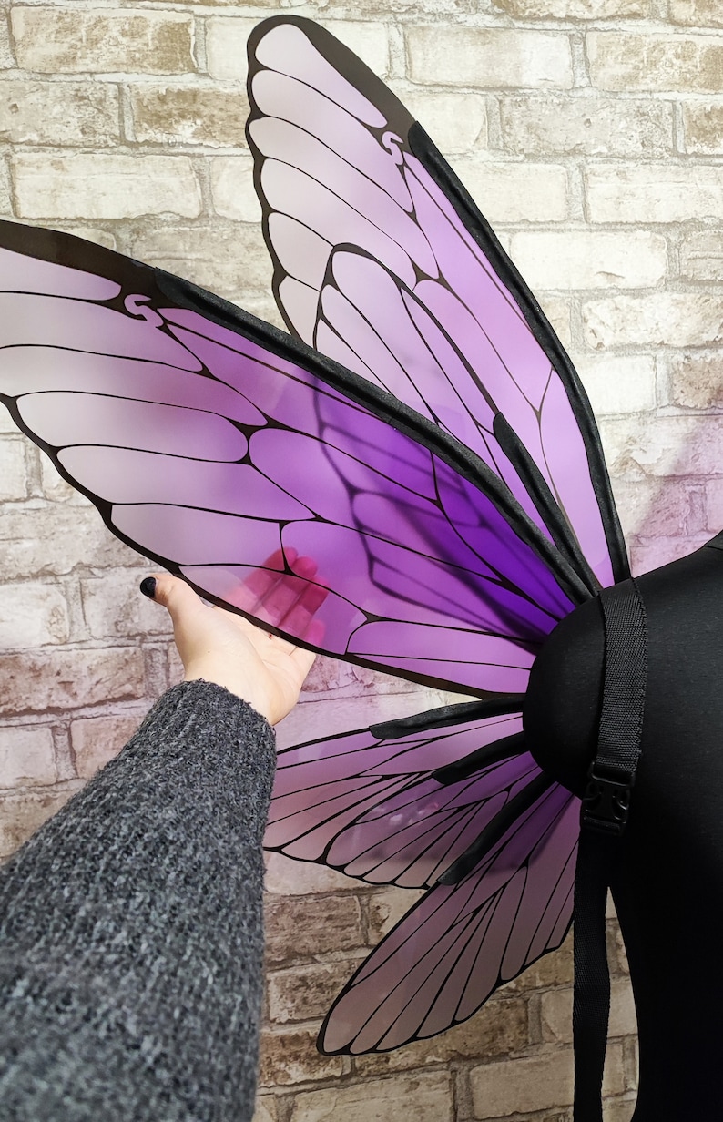 Purple Violet Fairy Wings for Adult Large Fairy Wings Wings - Etsy