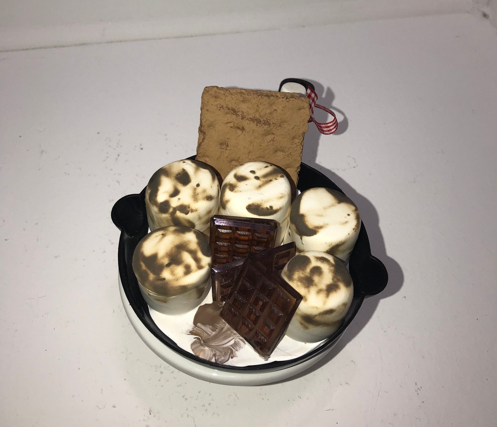 Fake Mini Smores Skillet Fake Smores Treat Fall Decor Fake - Etsy