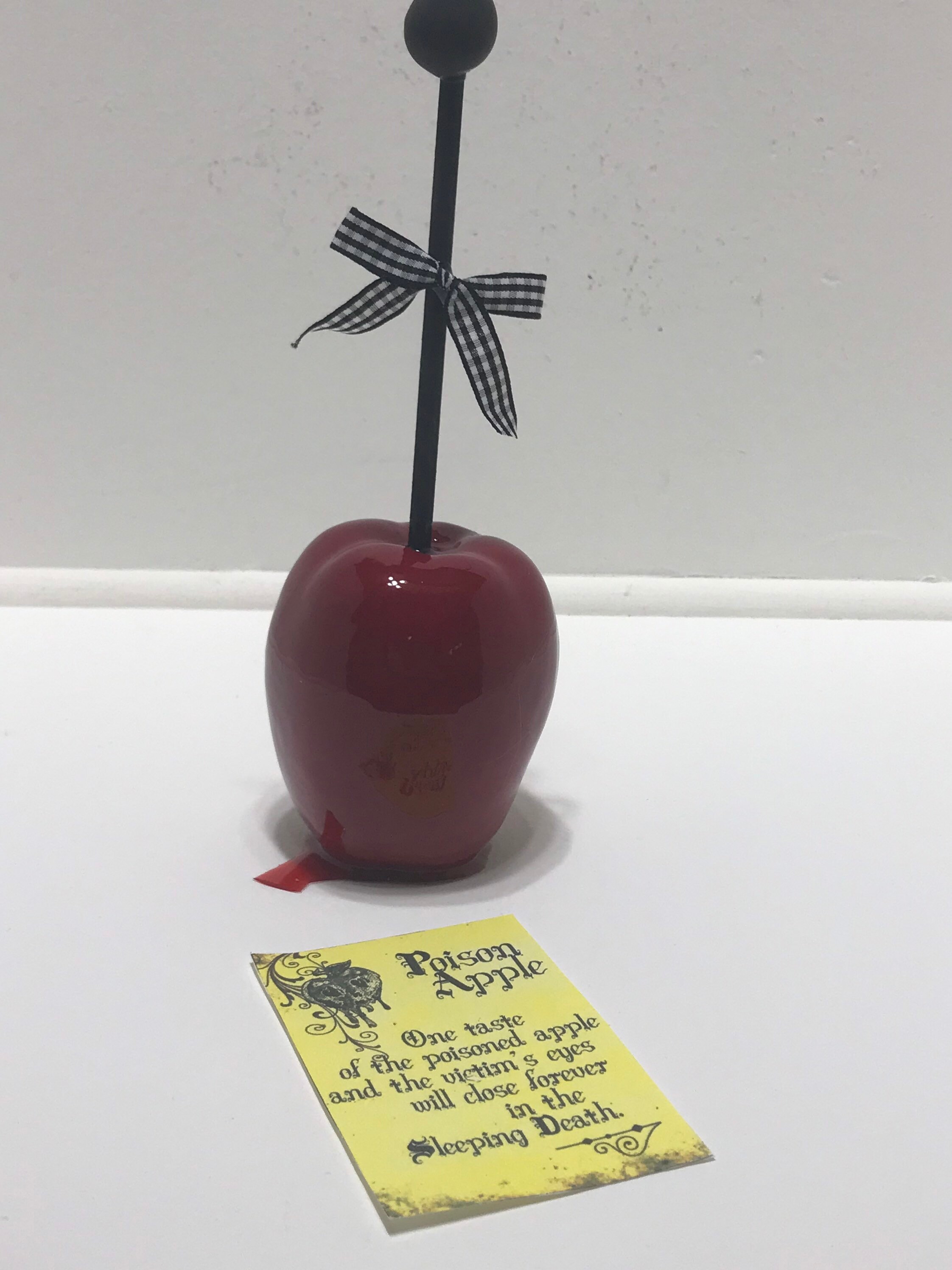 Large Fake Poison Candy Apple Halloween Fake Candy Apple - Etsy