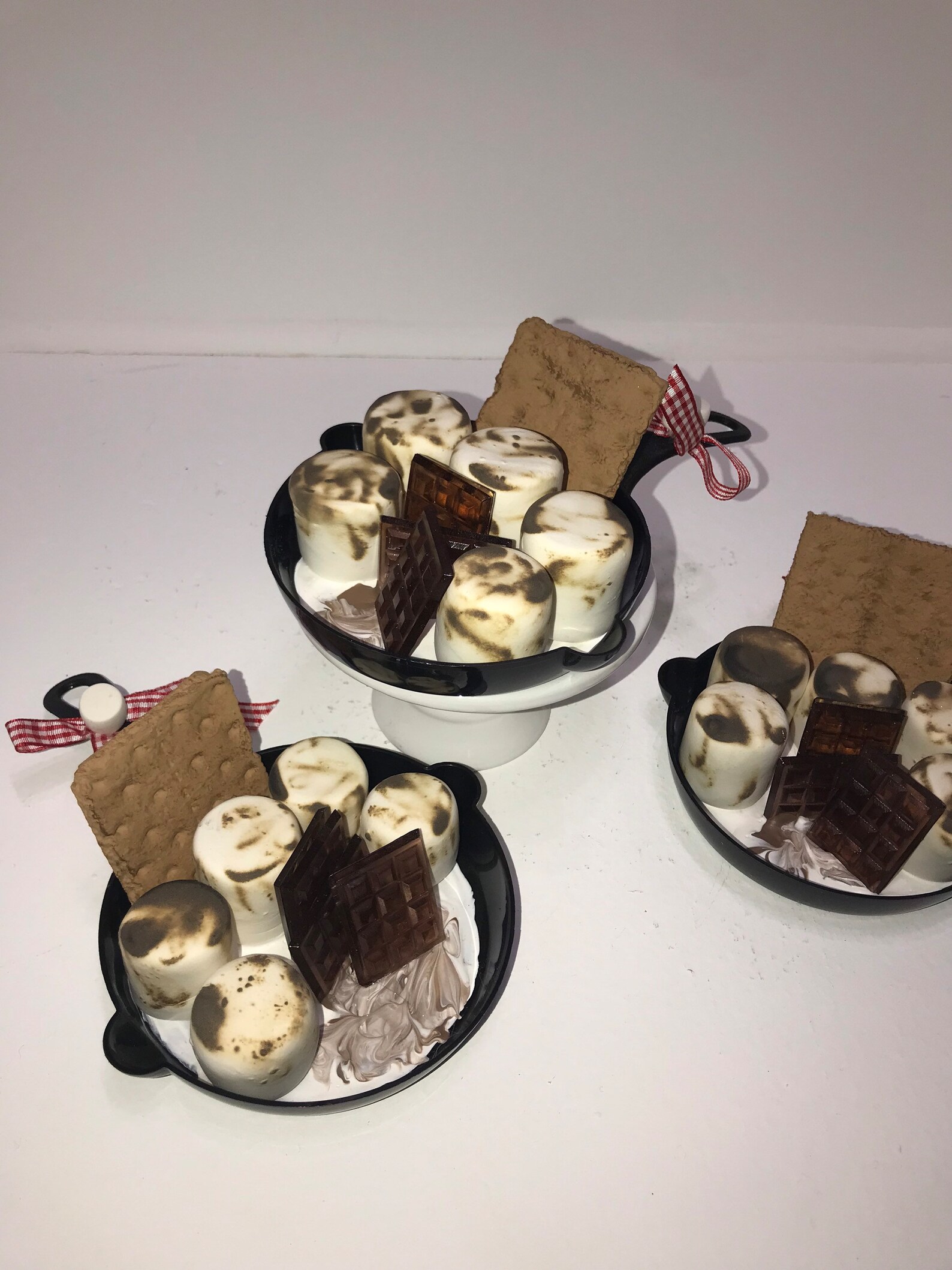 Fake Mini Smores Skillet Fake Smores Treat Fall Decor Fake - Etsy