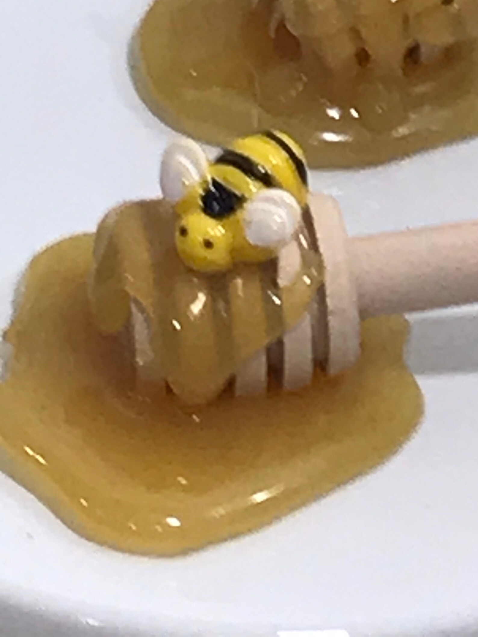 Fake Honey Dipper Bee Decor Bee Tiered Tray Decor Bee - Etsy