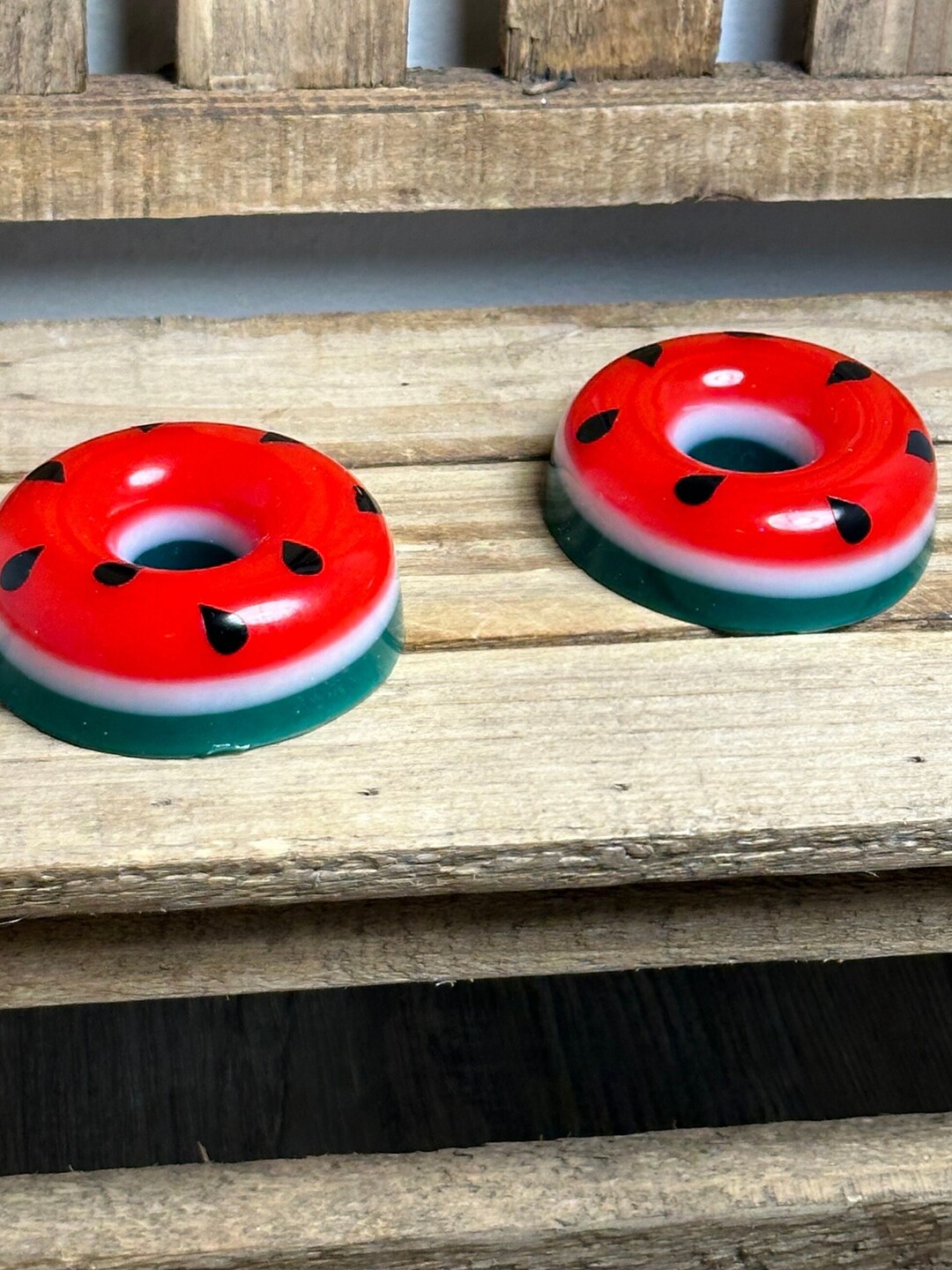 Watermelon Gelatin Mold, Faux Gelatine Mold, Summer Fake Gelatine ...