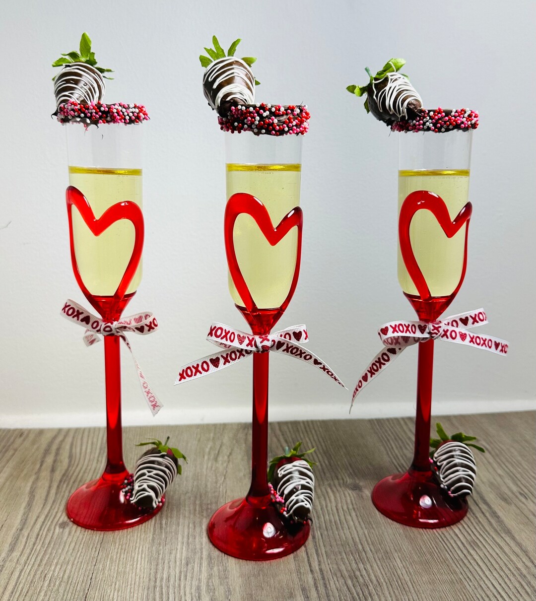 Fake Valentine Champagne, Fake Valentine Drink, Fake Winter Drink - Etsy