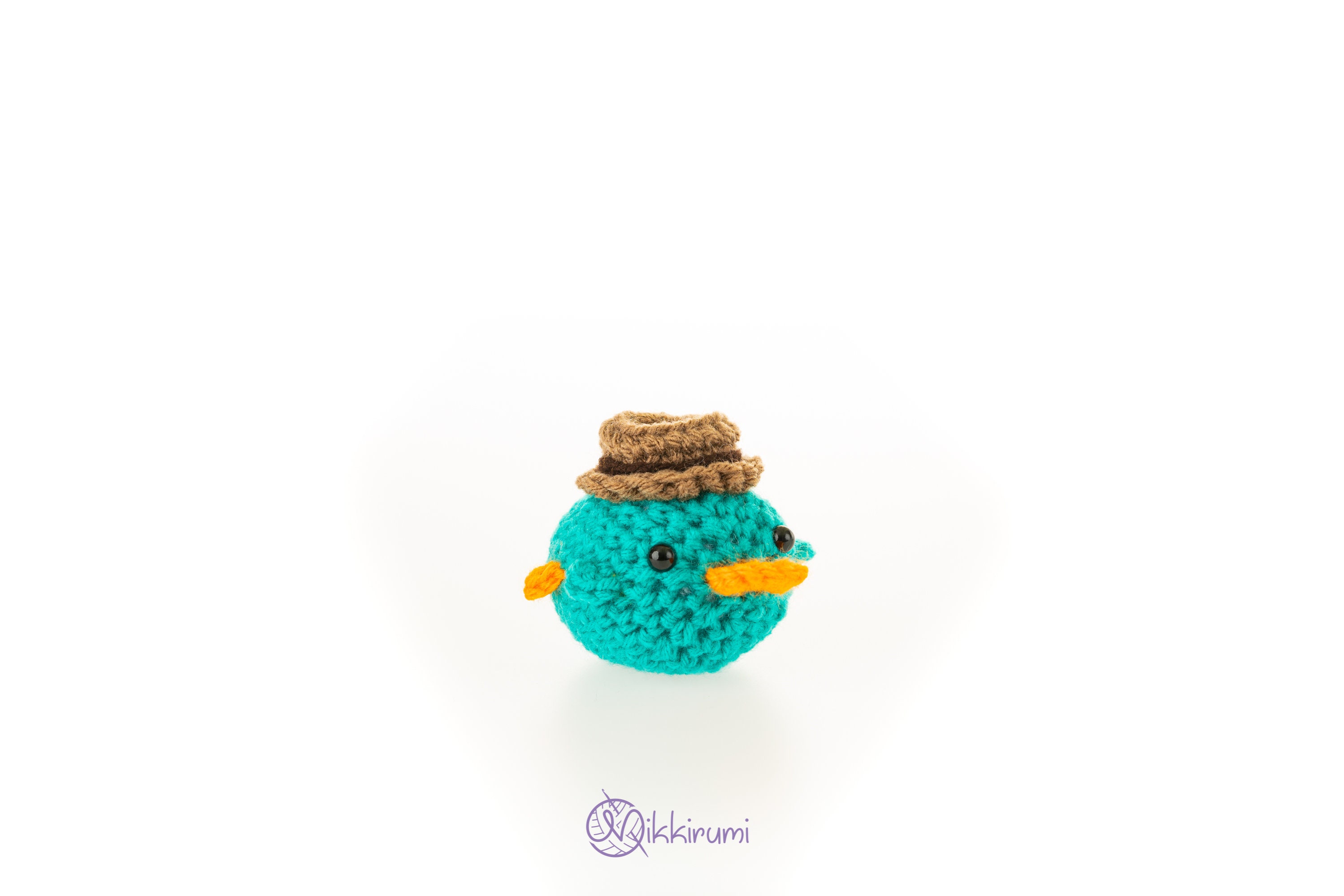 Mini Perry the Platypus Crochet | Etsy