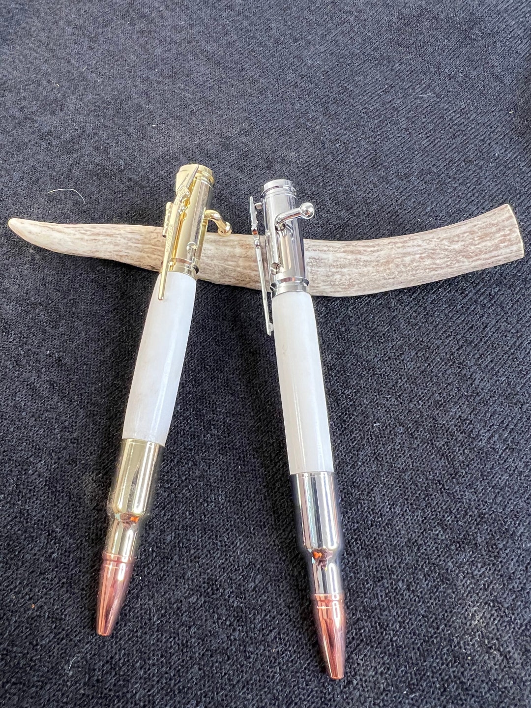 Bolt-action Antler Pen - Etsy
