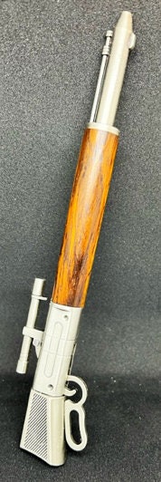 Handmade Black Mesquite Lever Action Rifle Pen - Etsy