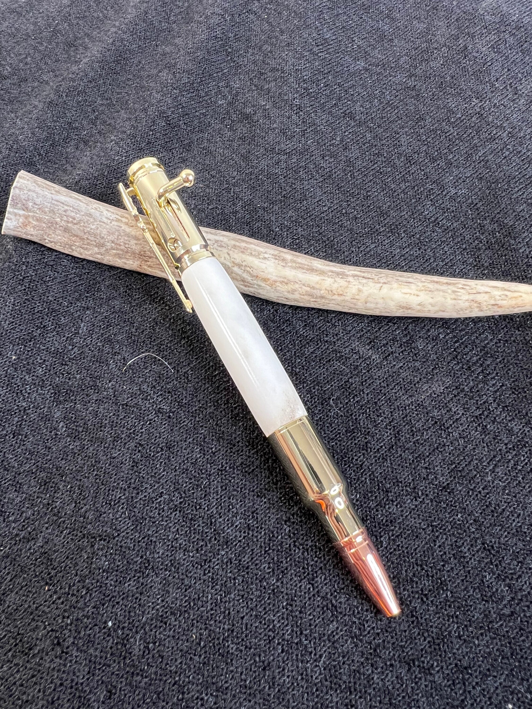 Bolt-action Antler Pen - Etsy