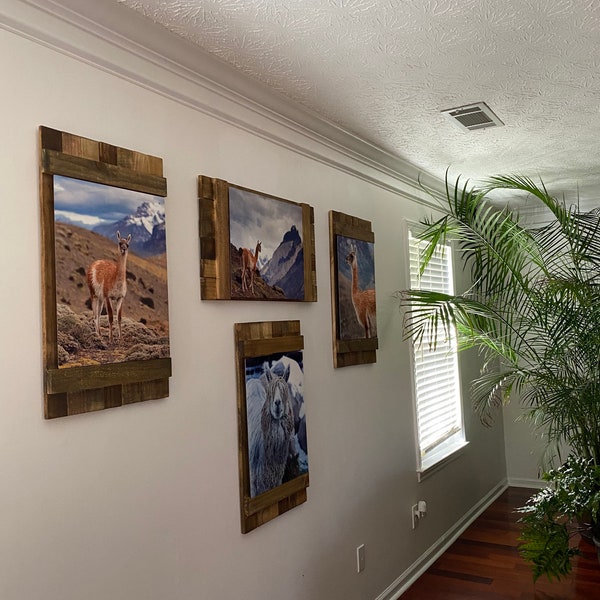 Rustic Shutter Picture Frame - Etsy