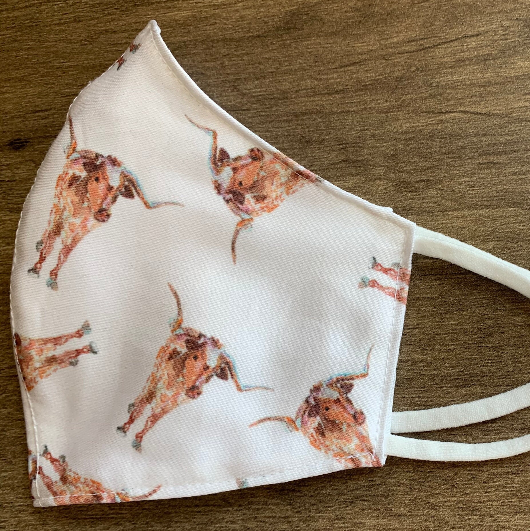 Longhorn Mask - Etsy