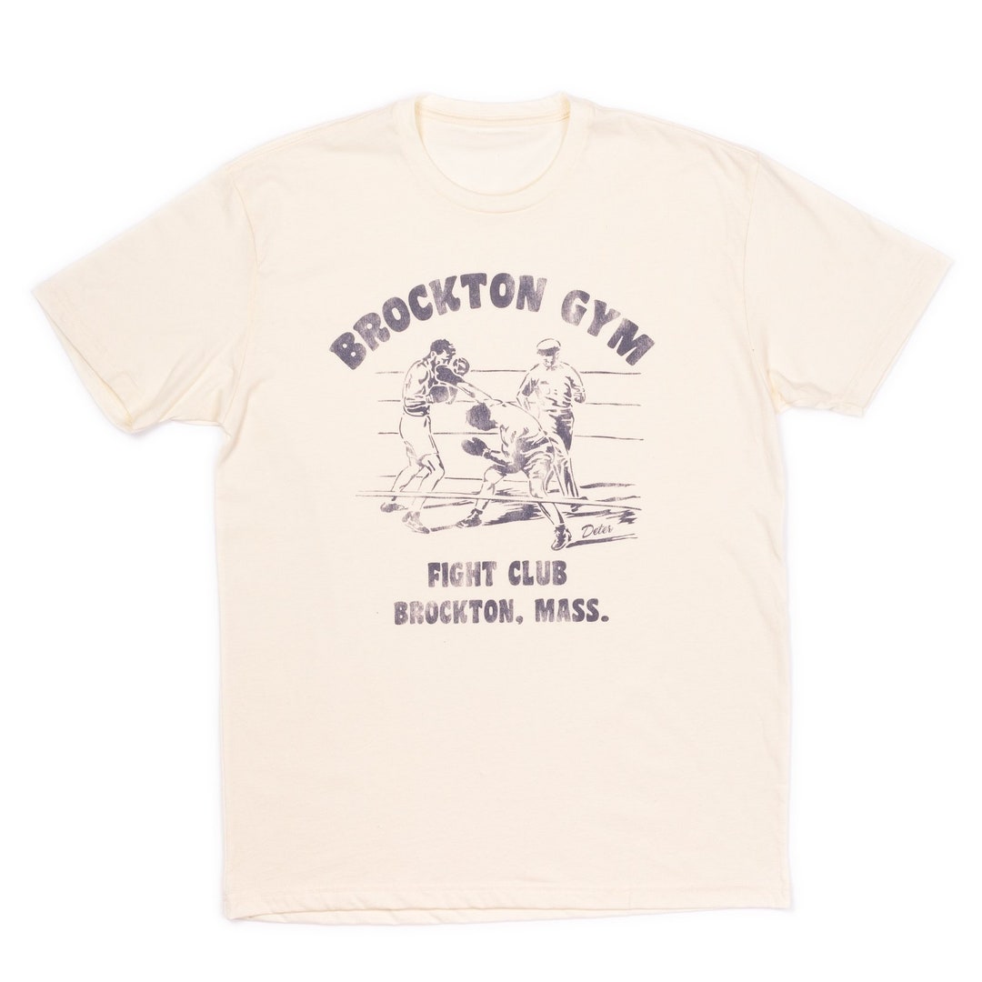 Brockton Gym Tee, Boxing Tshirt, Boxing MA T-shirt, Massachusetts ...