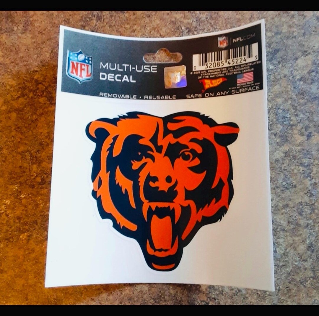 Chicago Bears Officially Licensed NFL Multi-use Decal (lot of 10 ...