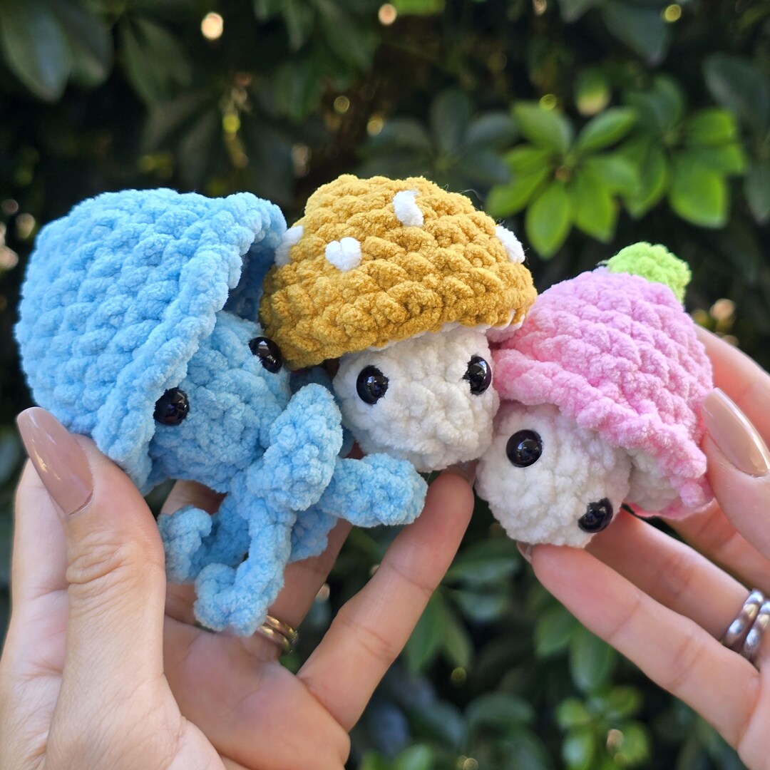 3 Mini Crochet Pops/fidget Toys - Etsy