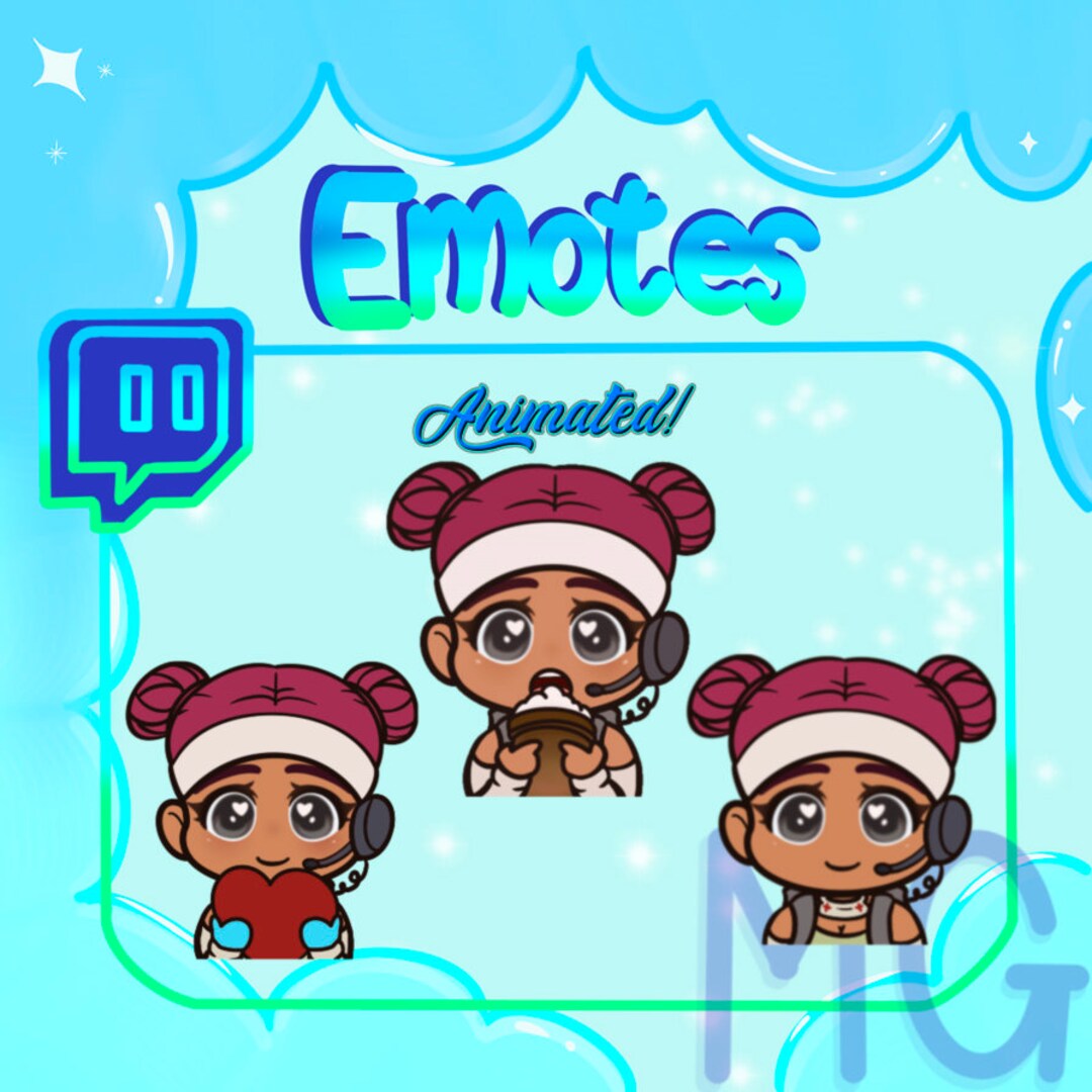 Twitch Emotes/animated/set/lifeline/video Game/apex/cutie - Etsy