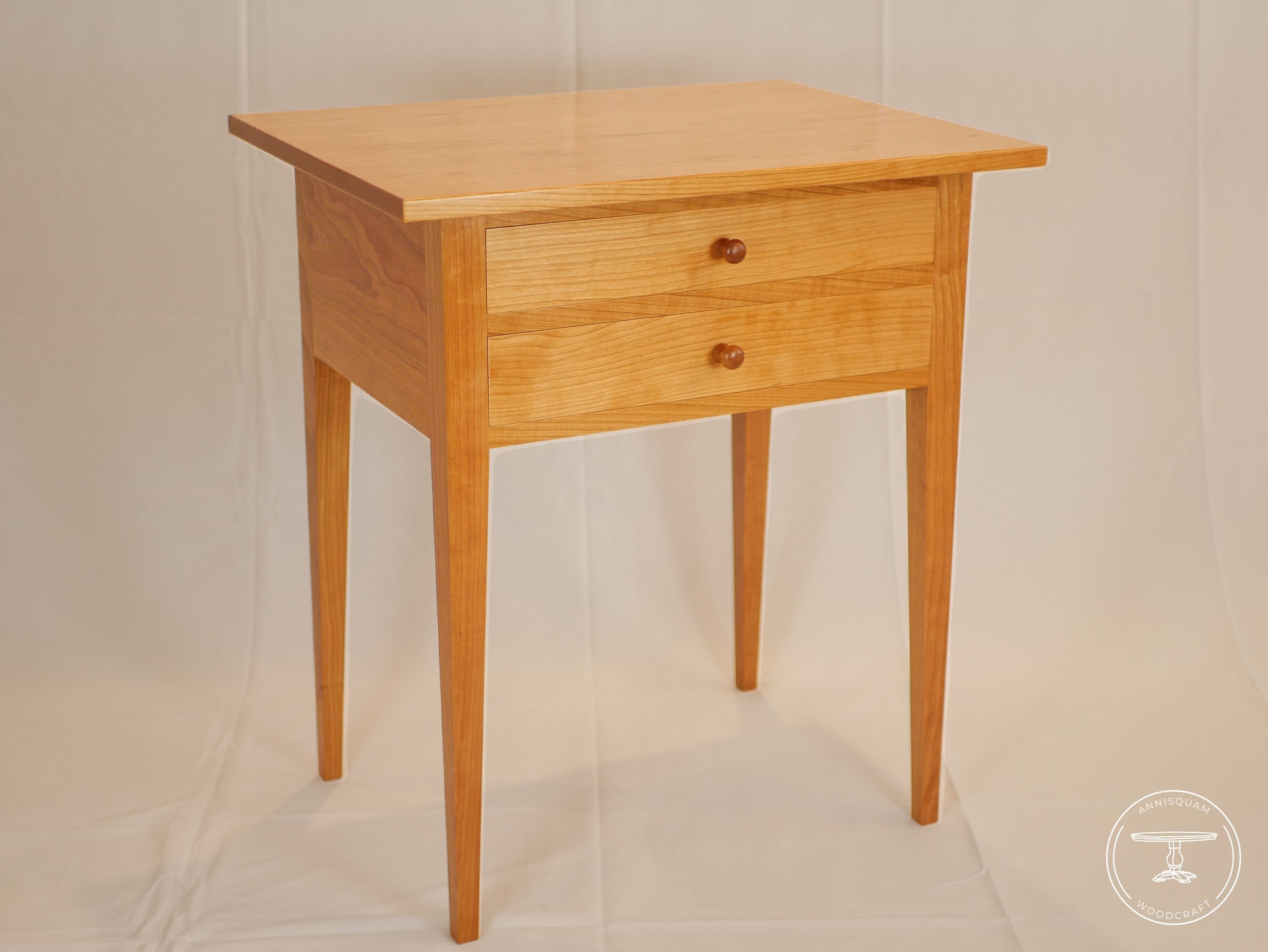 Shaker 2 Drawer Table Etsy