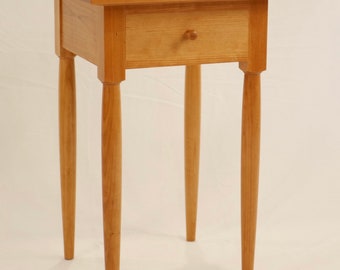 Shaker Style End Table Made of Solid Cherry With a Unique Top - Etsy