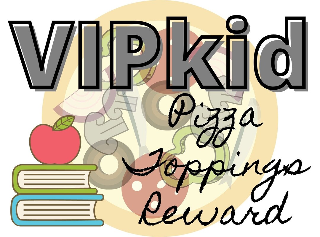 Vipkid, ESL, Online Teaching Reward System Pizza Toppings Reward - Etsy