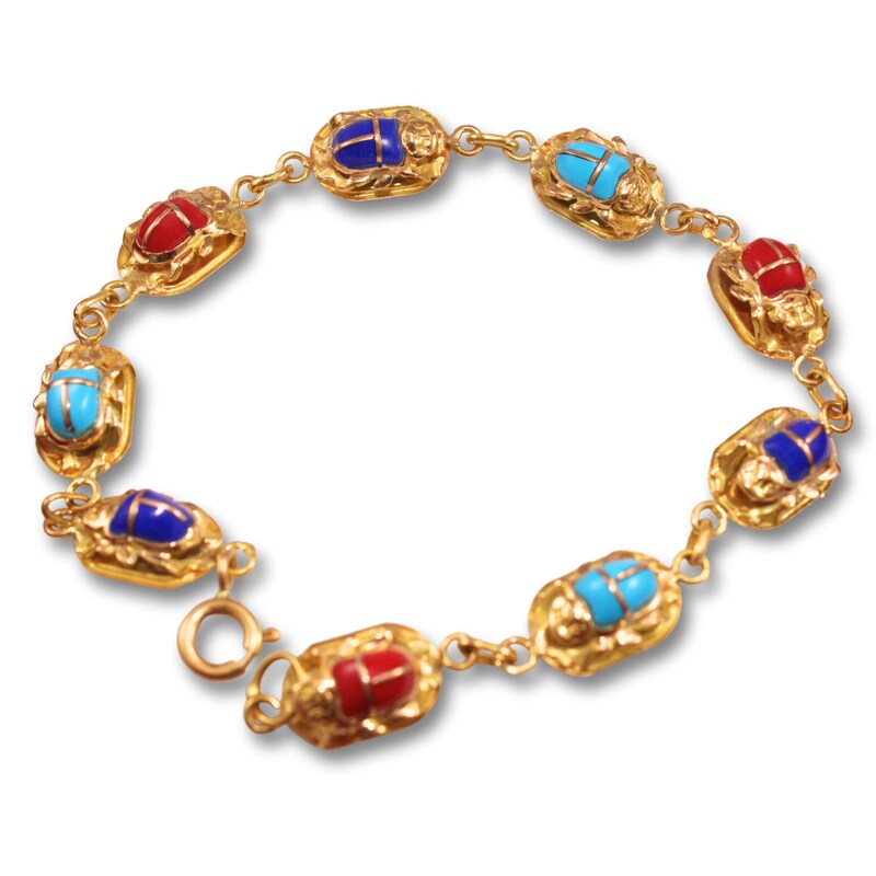 Scarab Bracelet - Etsy
