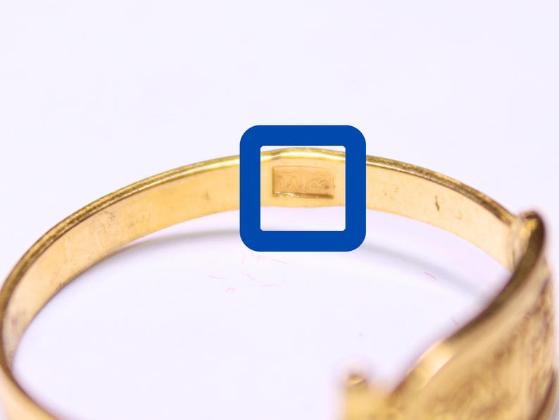 Cleopatra Name Plate 18K Gold Cartouche Ring | Egyptian Pharaonic ...